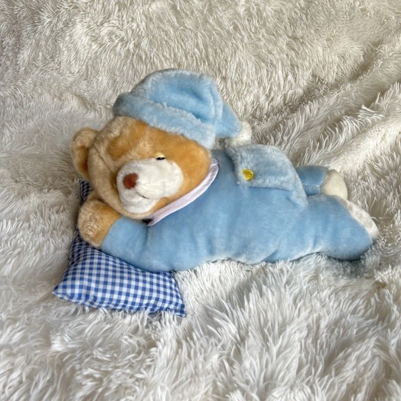 Goffa | Toys | Bedtime Teddy Bear Blue Pajamas Vintage Goffa Plush 4 ...